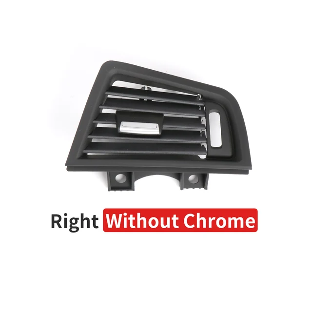 오른손 드라이버 센터 콘솔 신선한 에어컨 AC 벤트 그릴 콘센트, 크롬 포함, BMW F10 F11 5 시리즈 64229166888