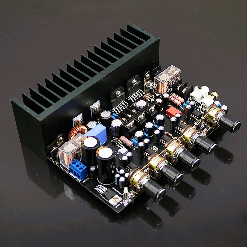 LM3886-IRS2092-Digital-Power-Amplifier-Board-2-1-Channel-DIY-Finished-Amplifier-Board-UPC1237 ...