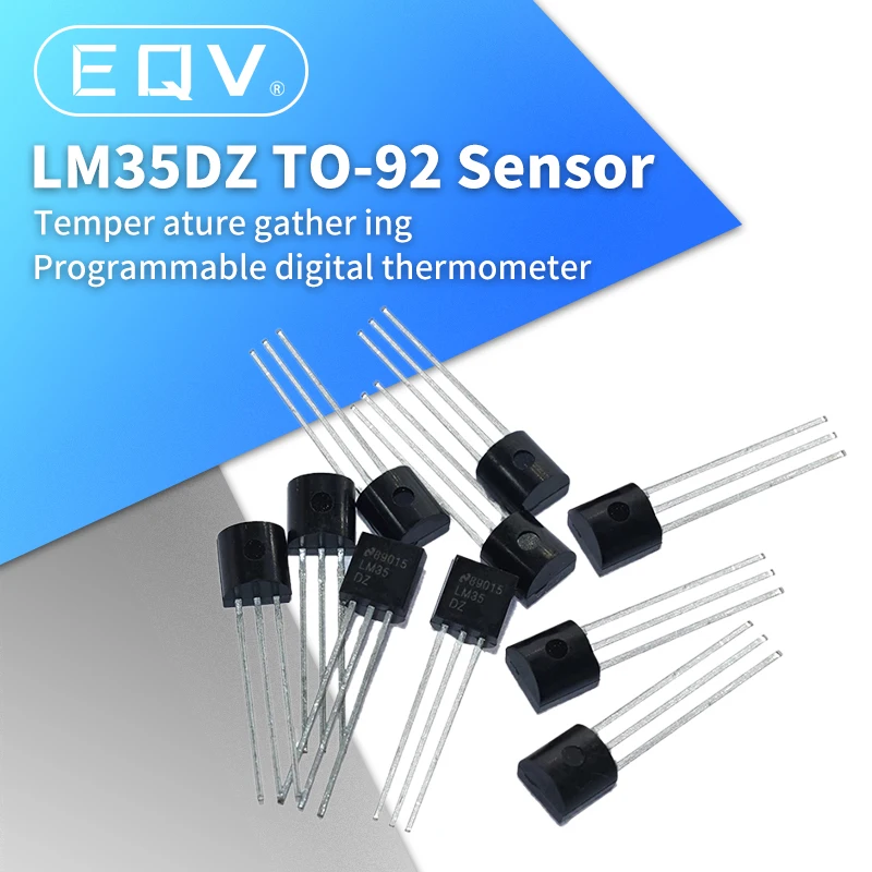 Integrated Circuit Lm35dz Lm35d To-92 Lm35 Precision Centigrade ...