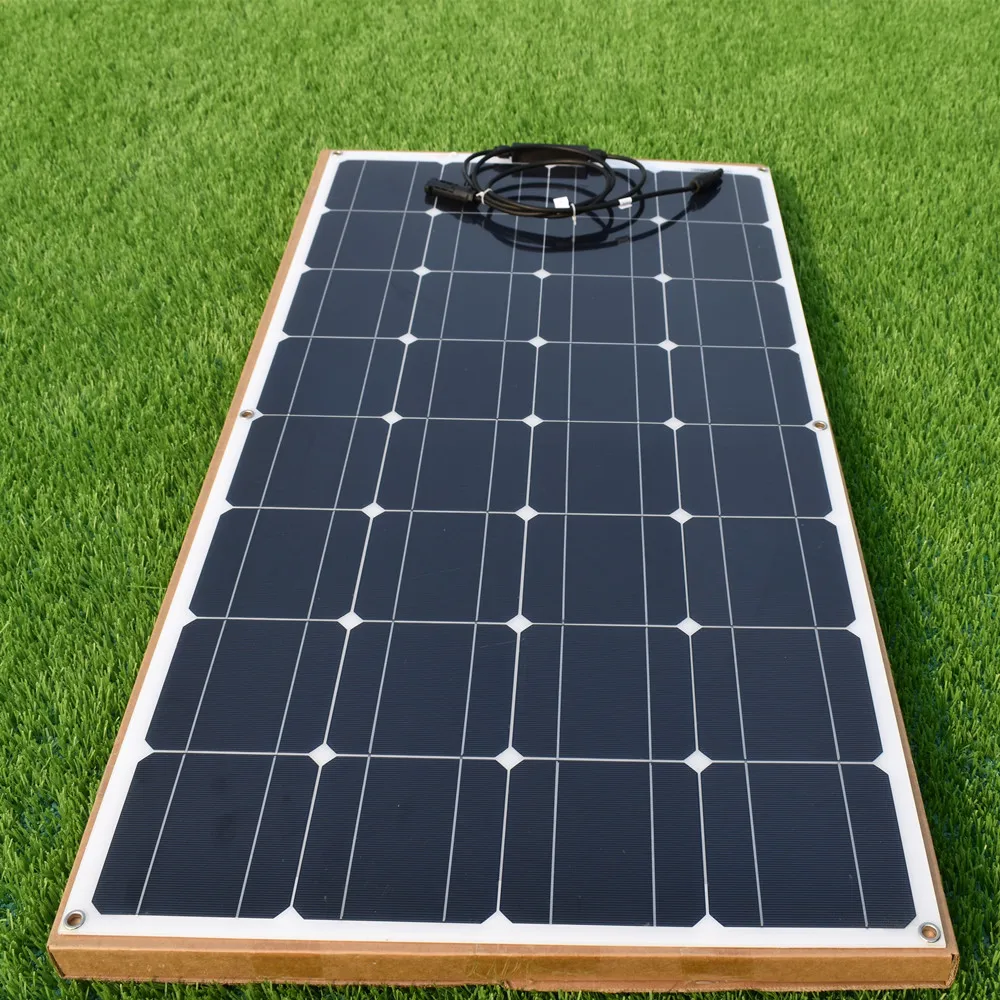 Solar Panel 12V 100W 200W 300W 400W PET Layer Flexible Solar Panel ...