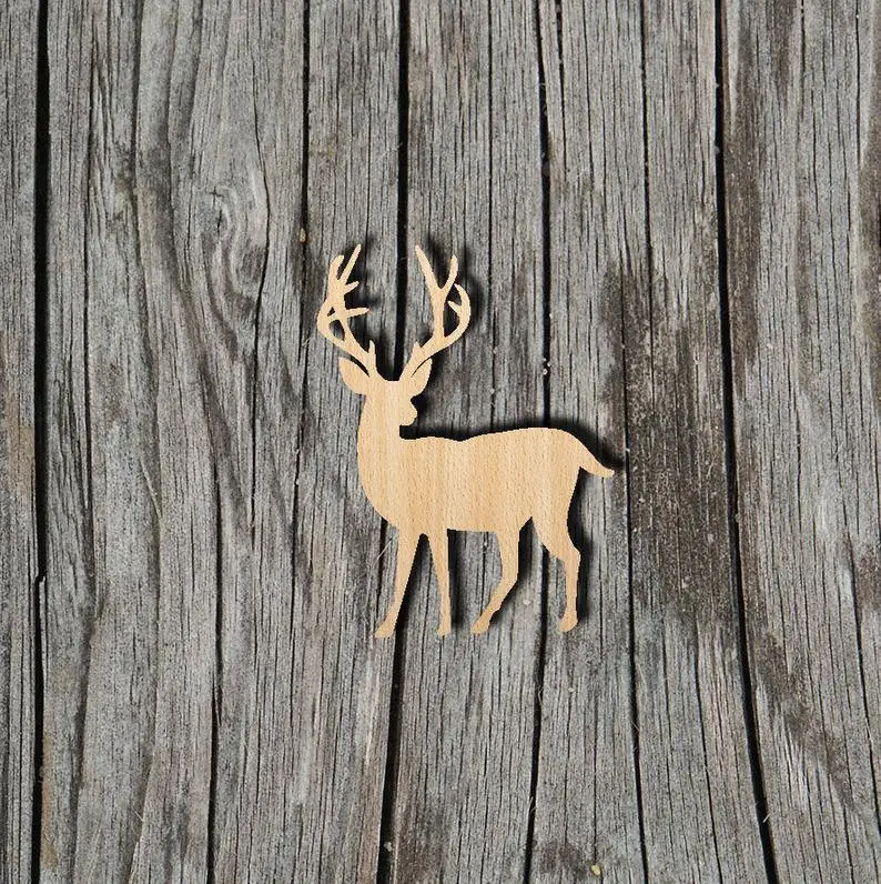 Craft Supplies & Tools Multiple Sizes Unfinished Wood Cutout Shapes ...