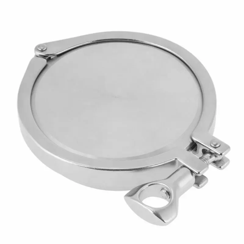 4 pulgadas DN100 plata tapa férula tri clamp PTFE reemplazo de la junta ...
