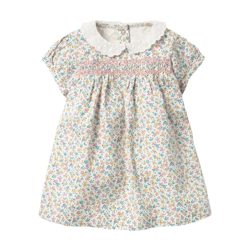 Children 2021 New Summer Baby Girls Clothes Brand Dress Kids Cotton ...