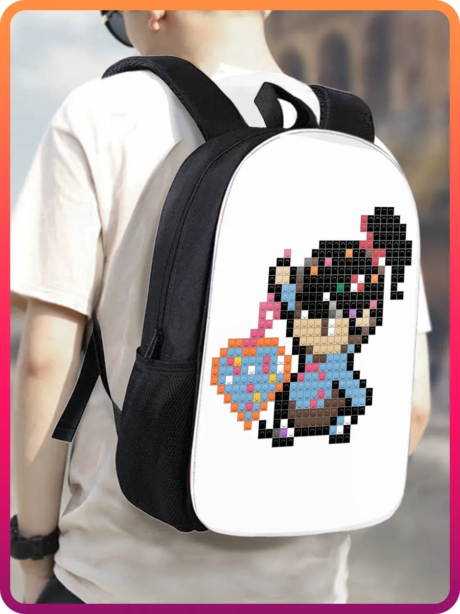 Backpack Pixel Art (lego, Pixel, Seals, Anime, Lego Mosaic) - 6913 ...