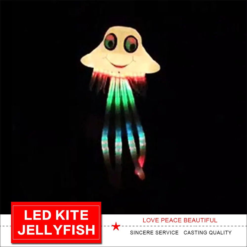 Jellyfish kite led kite Soft kite show kite 10m|Kites & Accessories ...