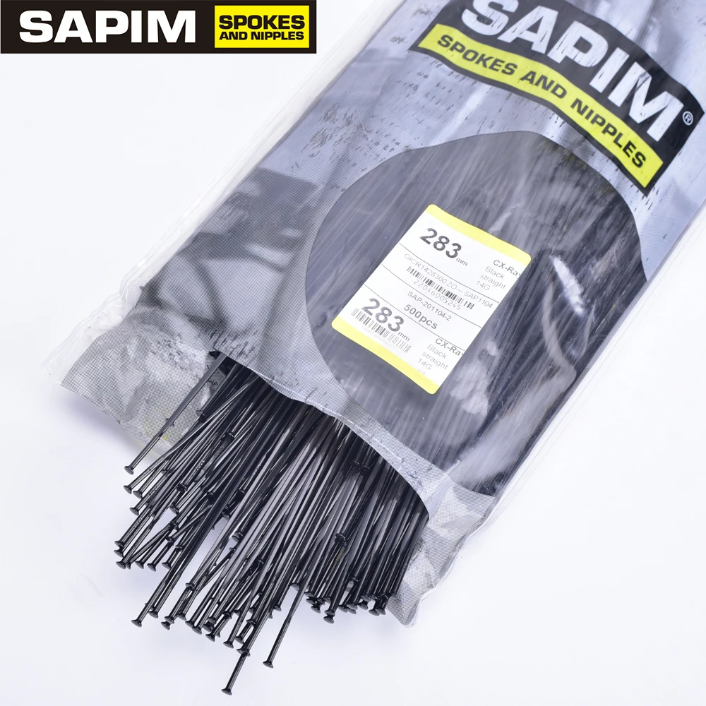 SAPIM CX-Ray Aero Bladed Bicycle Spokes J-BEND Straight Pull CX RAY ...