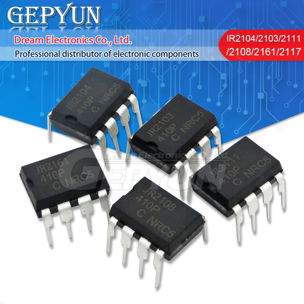 5pcs Ir2103 Dip-8 Ir2104pbf Dip8 Ir2104 Ir4427 Ir2153 Dip - Integrated ...