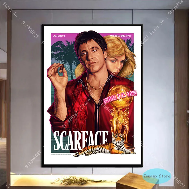 Scarface Framed Poster
