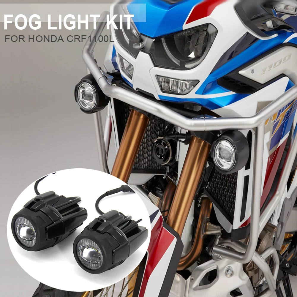 Luces antiniebla LED auxiliares para motocicleta Honda, accesorios para ...