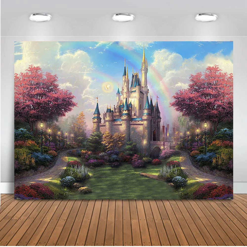 Castle backdrop for photography Fairy Tale View Background for photo ...
