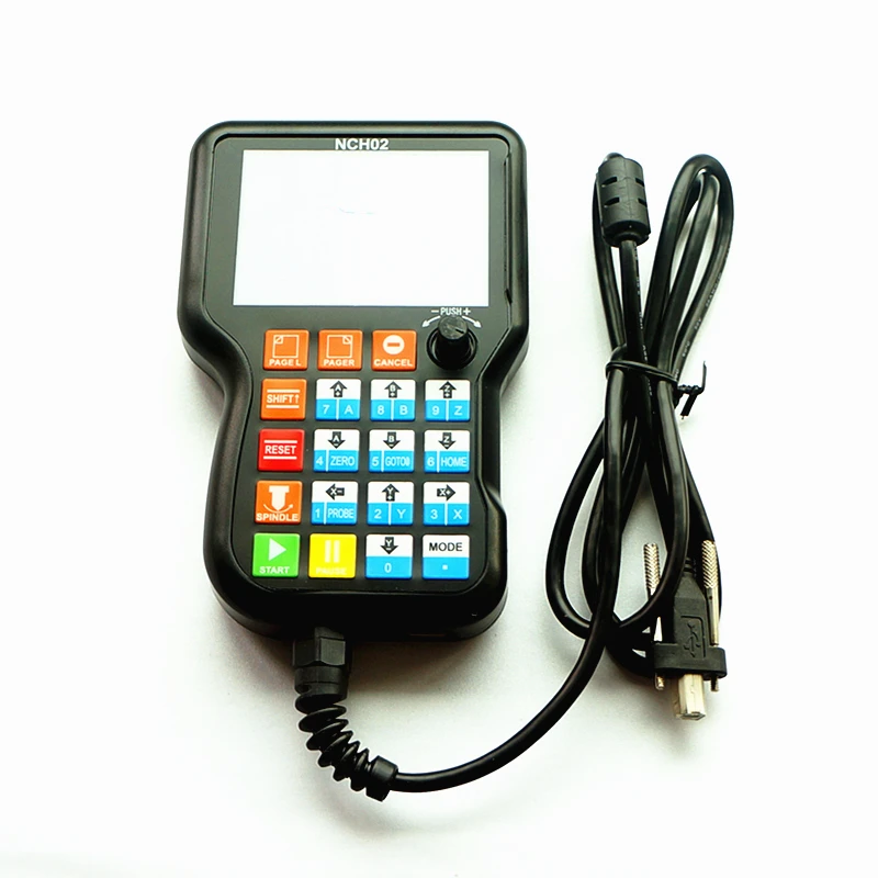 NCH02 Handheld Motion USB CNC Motion Control System Controller Board 3 ...