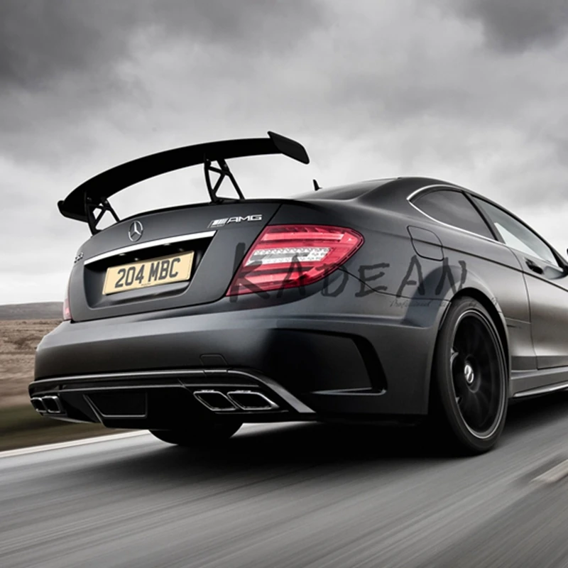Carbon Fiber Car Rear Wing Trunk Spoiler For Benz W204 C Class C180