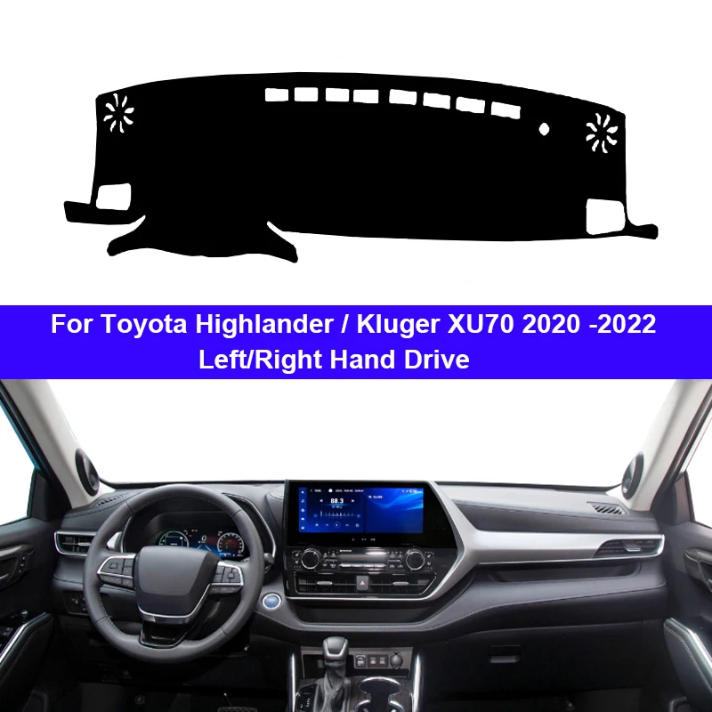 Car-Inner-Dashboard-Cover-For-Toyota-Highlander-Kluger-XU70-2020-2021 ...
