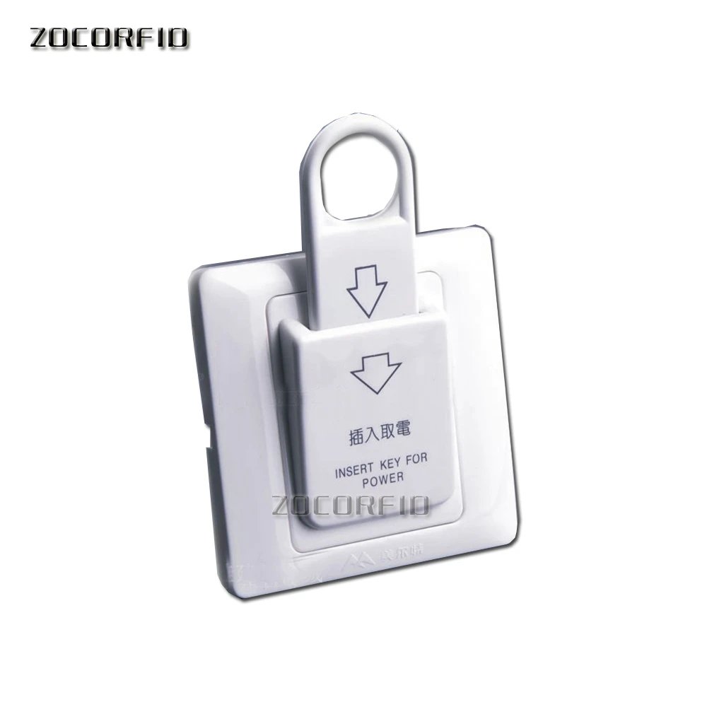 10pcs 86X86mm High Grade Hotel Magnetic Card Switch 220V/25A ,energy ...