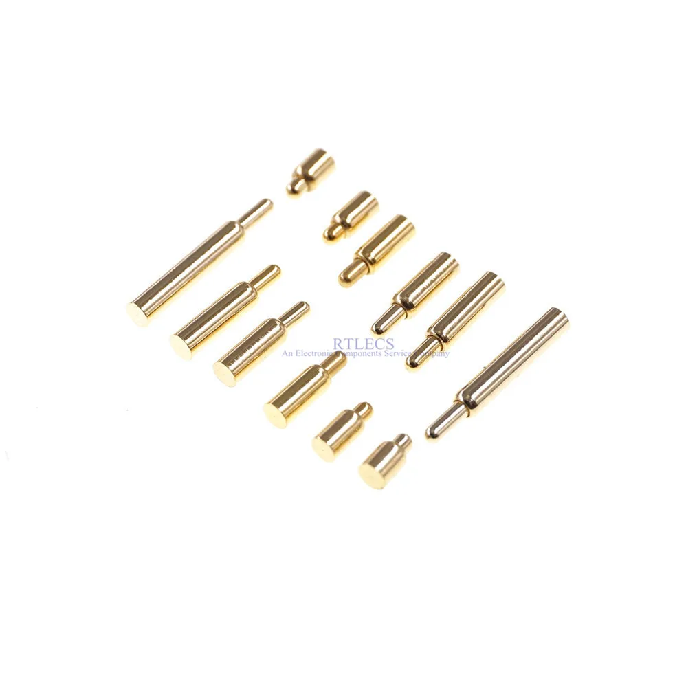 10 Pcs Slim Type Mini Smd Spring-loaded Pogo Pin 3 3.5 4 4.5 5 5.5 6 6. ...