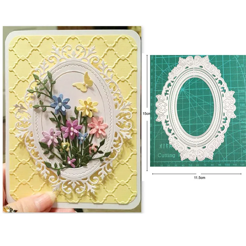 Scrapbook Cutting Knife Oval Frame | Die Cutting Scrapbooking - 2023 ...