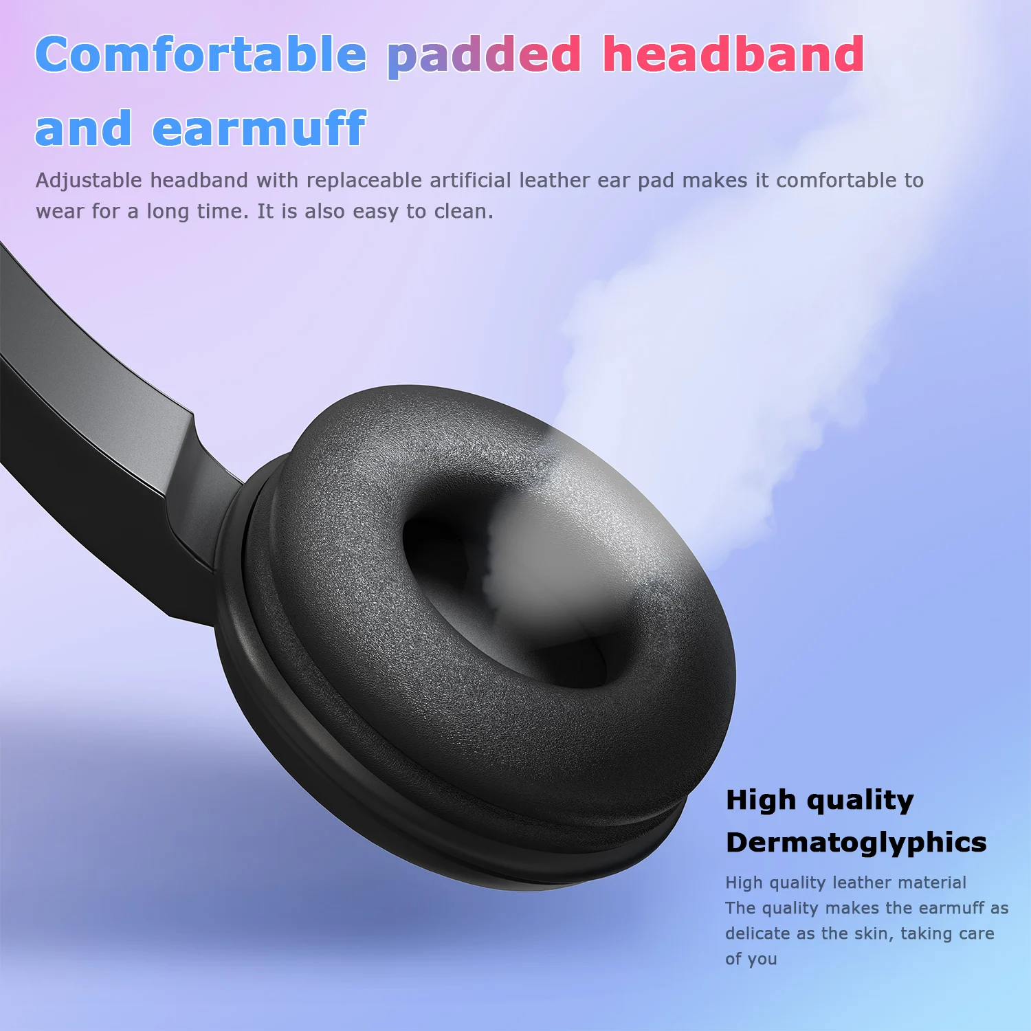 USB Wired Headset with Noise Cancelling Microphone On Ear Computer ...