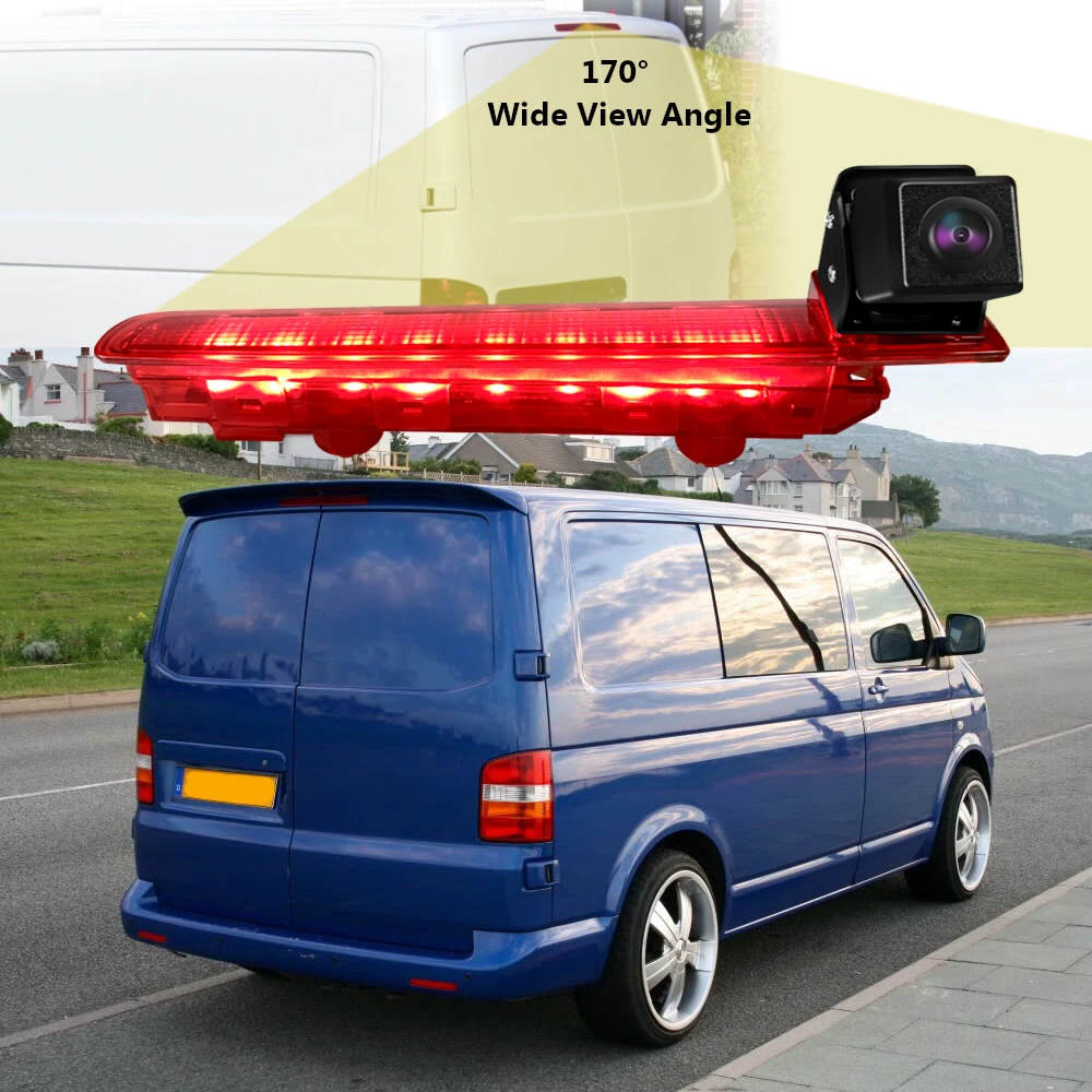 Car Rear View Reverse Backup Brake LED Light Camera For For VW ...