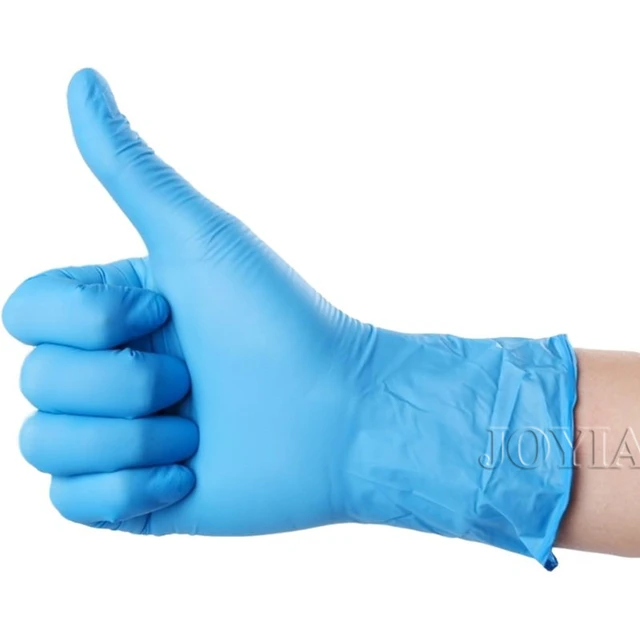 Blue Latex Gloves