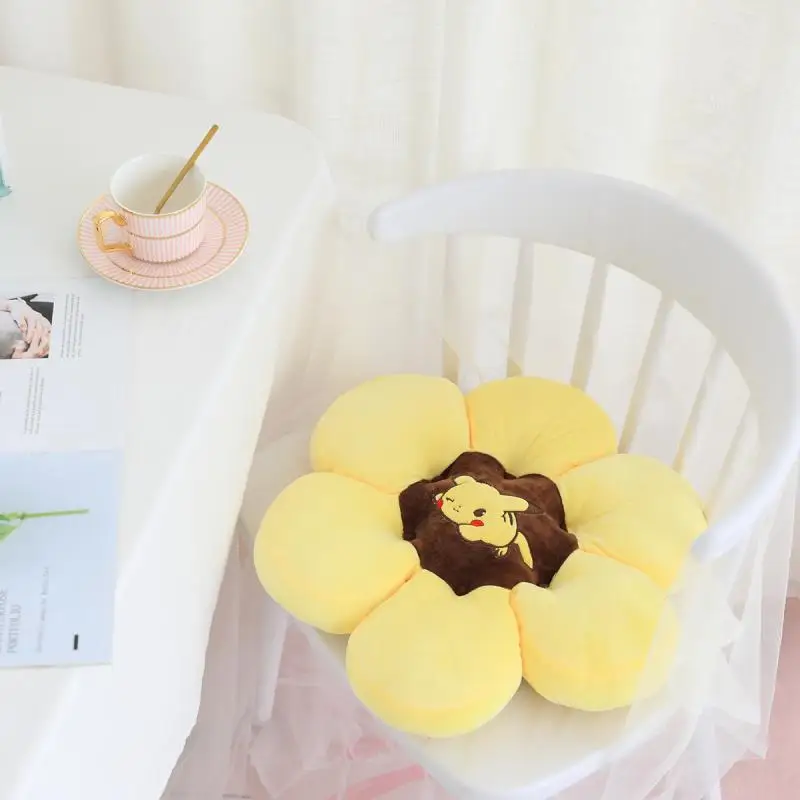 Kawaii Chair Seat Cushion - Pikachu - KawaiiMerch.com