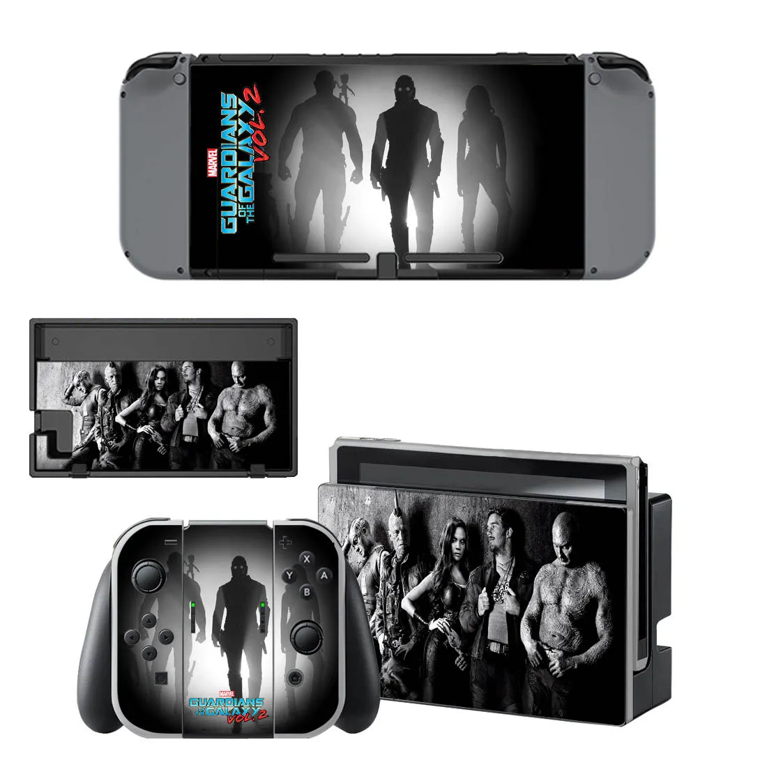 Guardians of the Galaxy Vol. 2 Nintendo Switch Skin Sticker Full Set ...