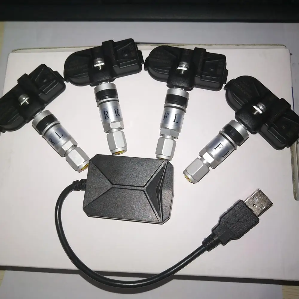 Automobile TPMS Alarm Monitor Tire Pressure Monitoring System ...