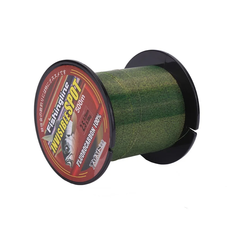 Ligne-de-p-che-invisible-rev-tement-fluorocarbone-fil-de-500m-0-10mm-0 ...