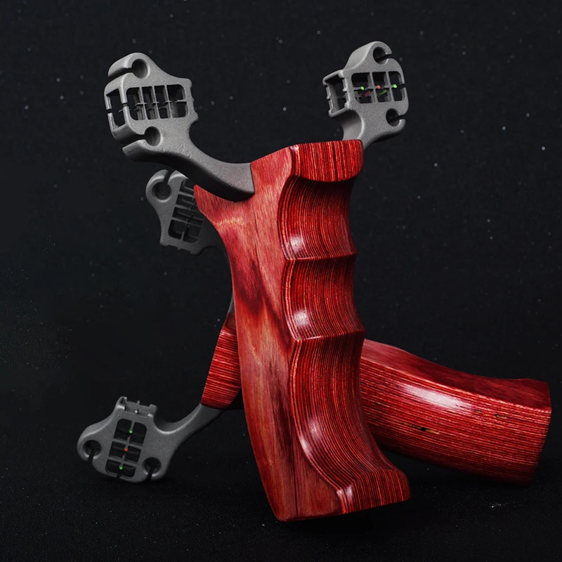 Piaoyu nova liga de titânio estilingue catapulta de alta potência banda ...