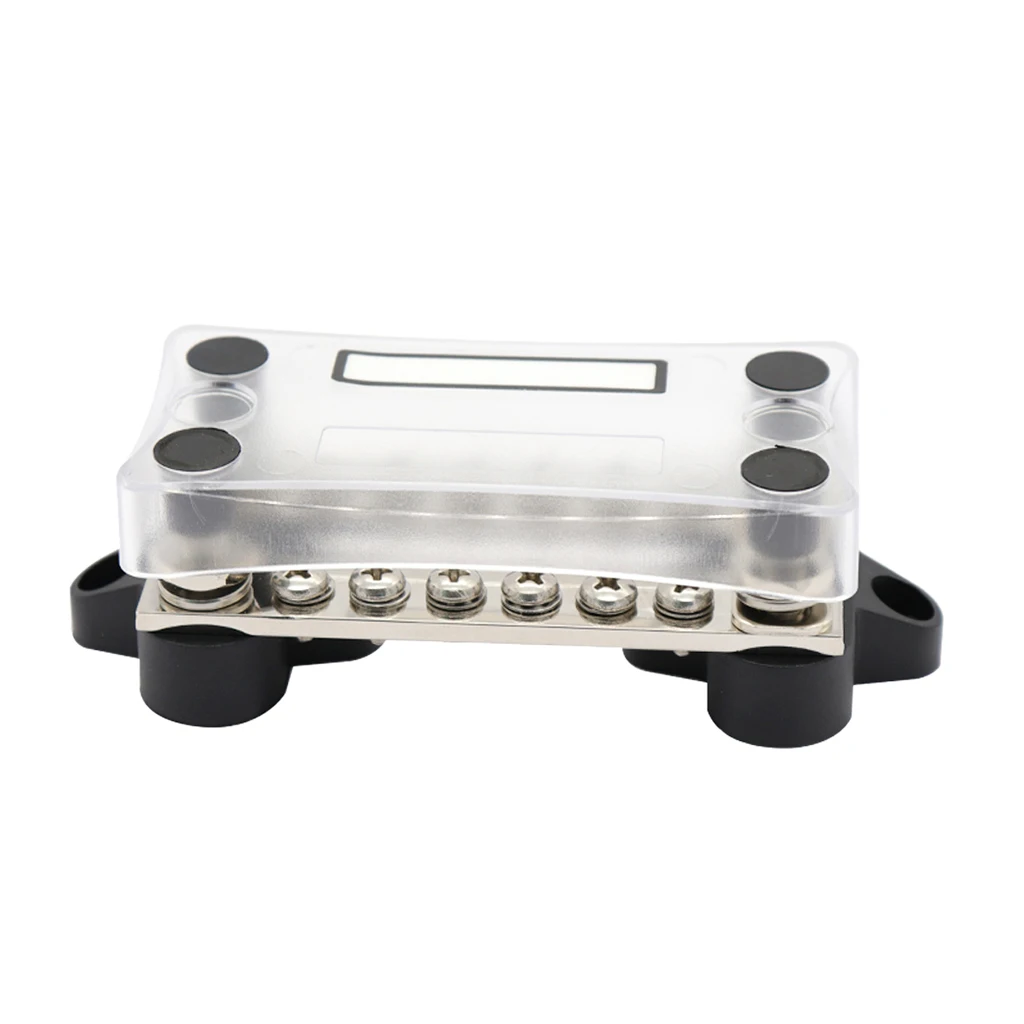 150A Dual Row Screw Connector Electric Bus Bar wirh Cover Power ...