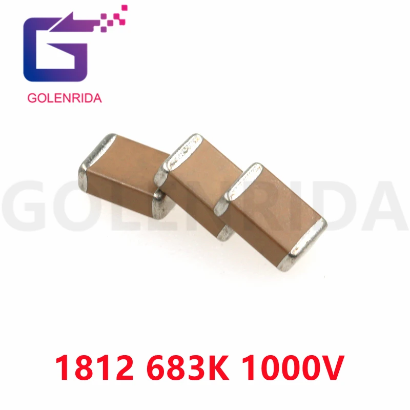 10pcs-1812-4532-683K-1000V-X7R-10-SMD-Thick-Film-Chip-Multilayer ...