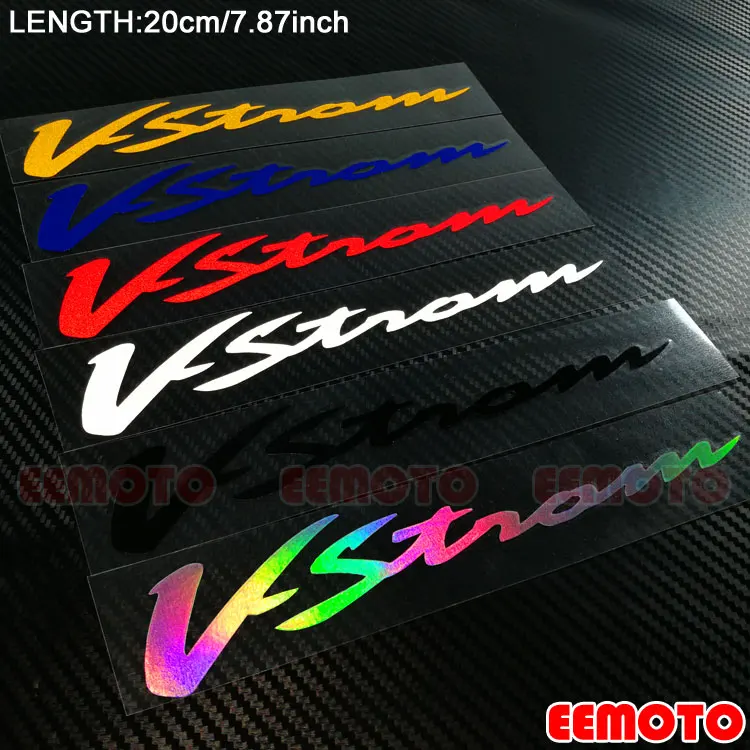 Motorcycle Wheel Rims Fairing Helmet Tank Pad Label Reflective Stickers ...