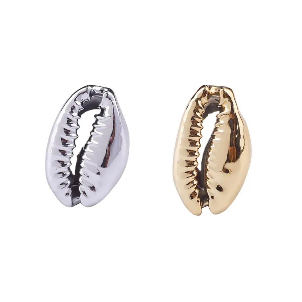Gold-Rhodium-Plated-Natural-Shell-for-men-women-DIY-Jewelry-Accessories ...