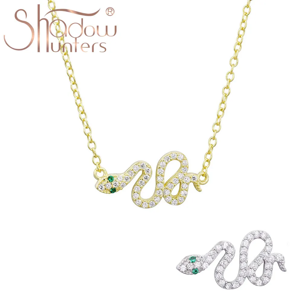 SHADOWHUNTERS-Authentic-925-Sterling-Silver-Snake-Necklace-For-Gift ...