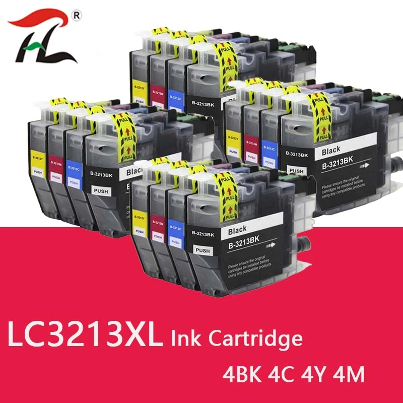 Compatible For Lc3211 Lc3213 Ink Cartridge For Brother Dcp-j772dw Dcp ...