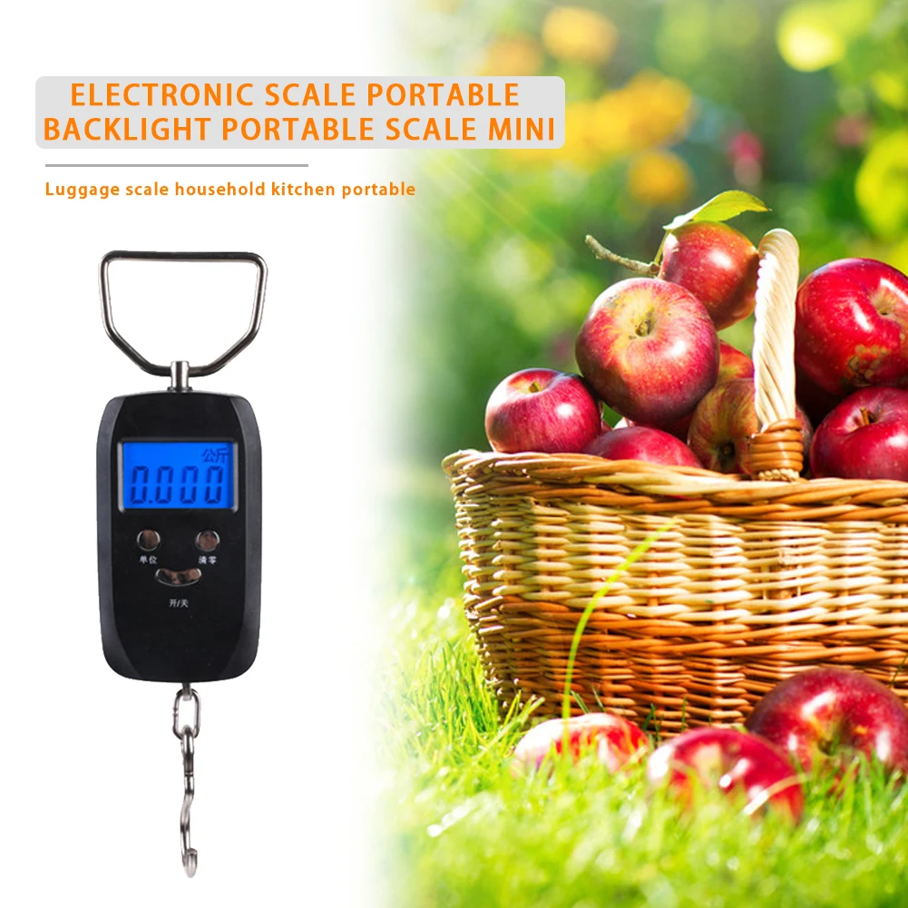 Hanging Hook Scale Travel For Fishing Accessories Luggage Weighting ...