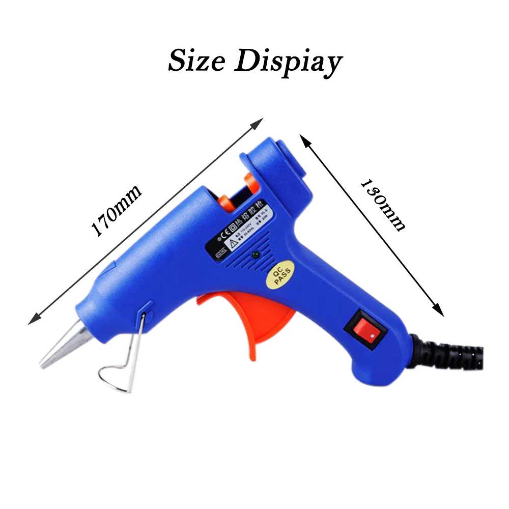 Pistolet a colle,Mini pistolet à colle thermoélectrique,thermofusible à ...