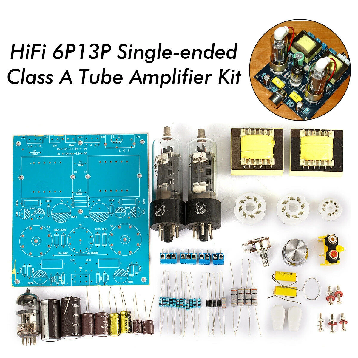 Class a vacuum tube amplifier kit