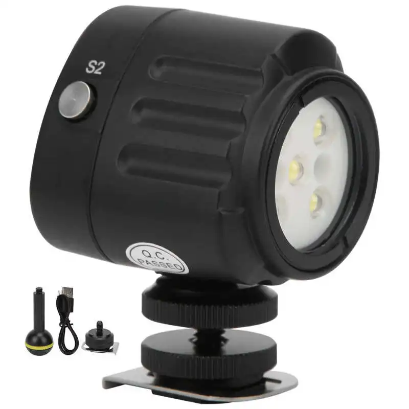 40M-Underwater-Video-Light-7500K-Waterproof-LED-Diving-Fill-Lamp ...