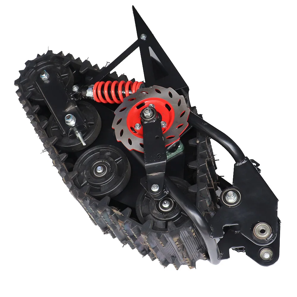Dirt-Snowbike-Snowmobile-Conversion-Assembled-Kit-Rear-Wheel-Snow-Sand ...