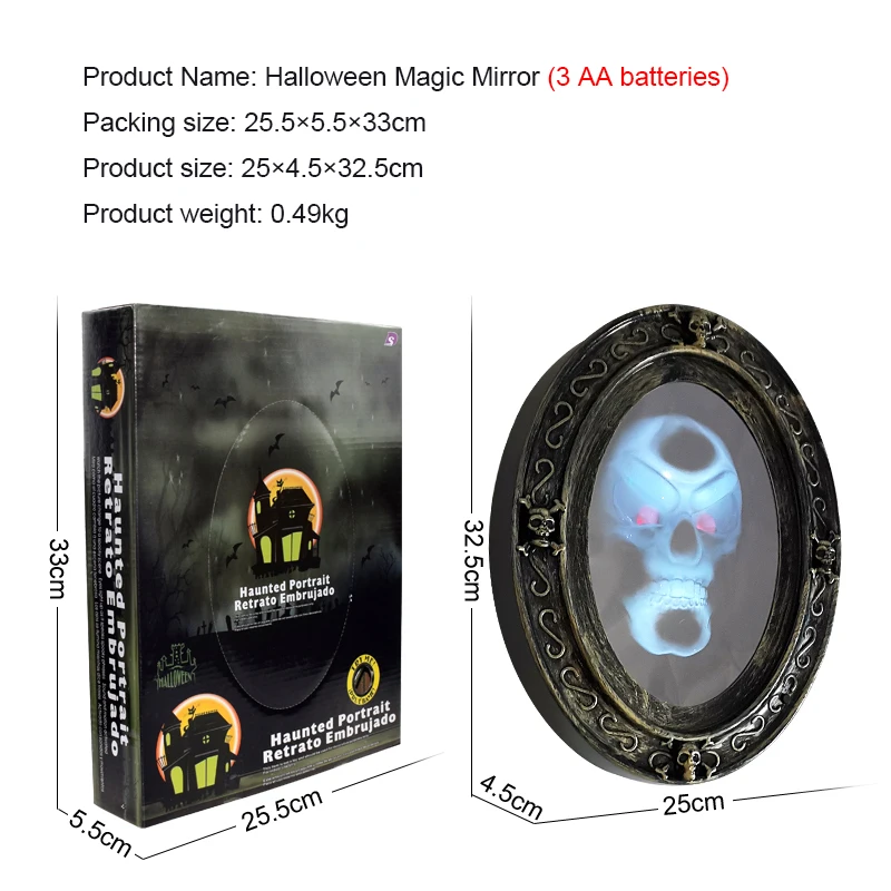 Espejo de Terror para Halloween