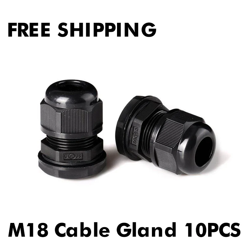 Waterproof-IP68-Cable-Gland-10pcs-Cable-entry-Strain-Relief-Cord-Grip ...