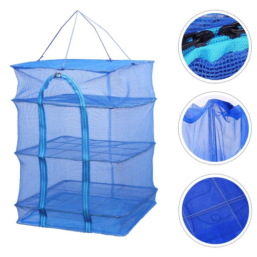 1pc Vegetable Fish Foldable Drying Net Hanging Mesh Dryer Mesh Dryer ...