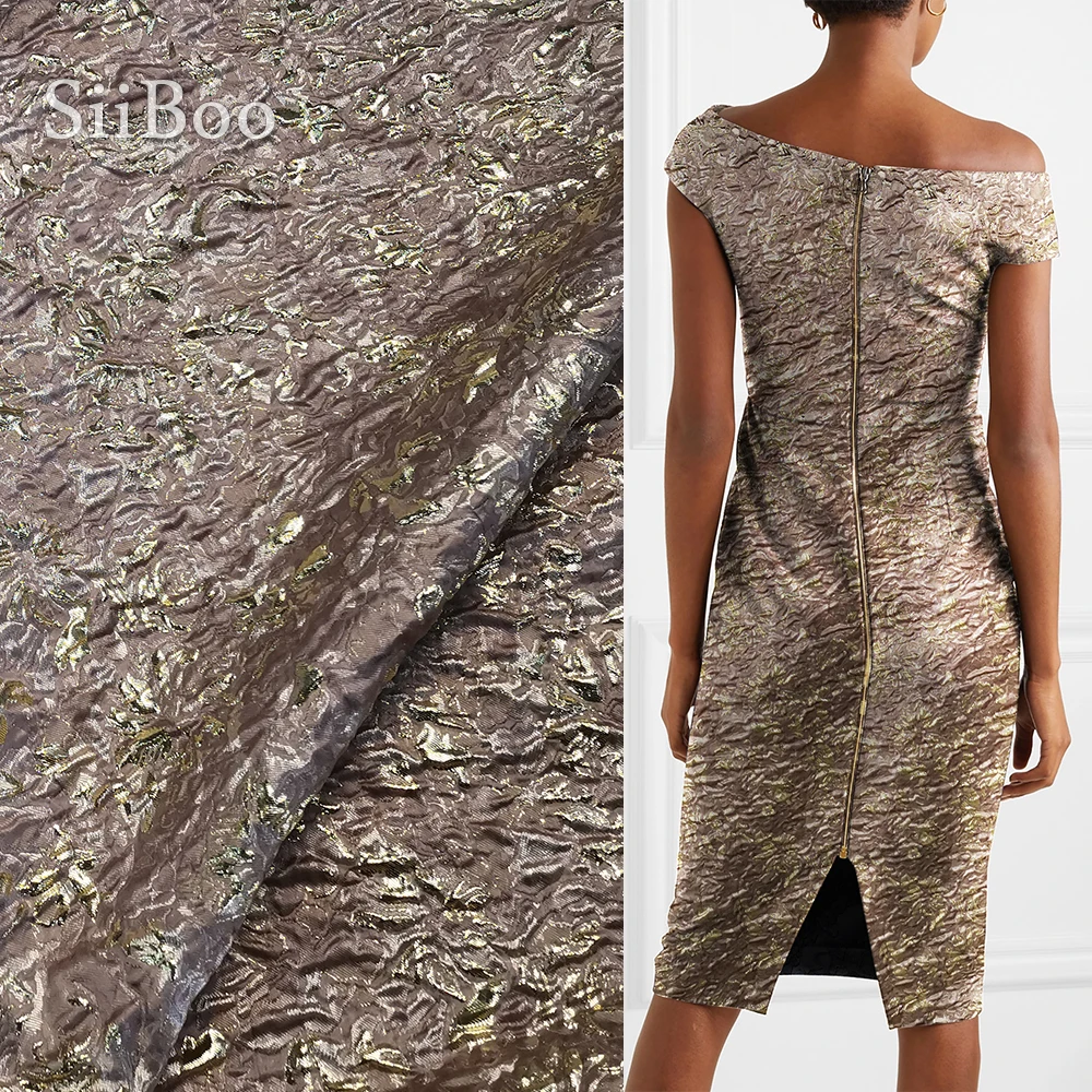 Tela de brocado jacquard para vestido, abrigo, tela, hilo tissu ...