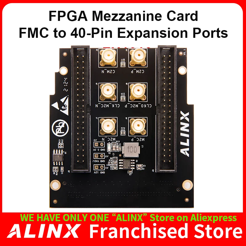 ALINX-FL1010-FMC-LPC-Interface-to-40-Pin-Expansion-Ports-Interface ...