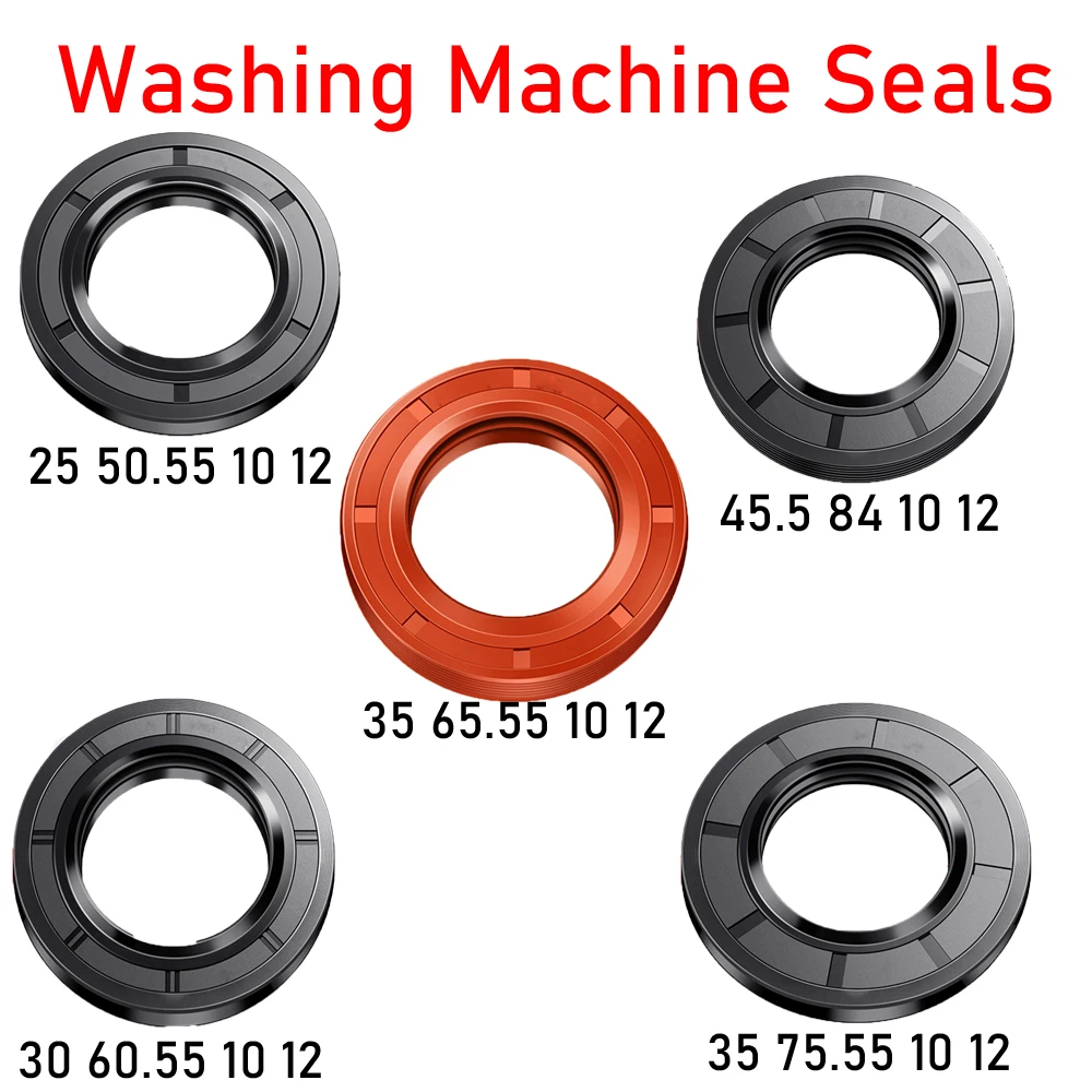1PC Drum Washing Machine Water Oil Seal Repair Parts 25*50*55*10/12 30* ...