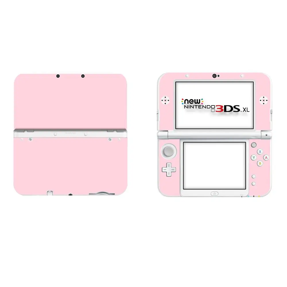 Pure-Pink-Color-Full-Cover-Decal-Skin-Sticker-for-NEW-3DS-XL-Skins ...