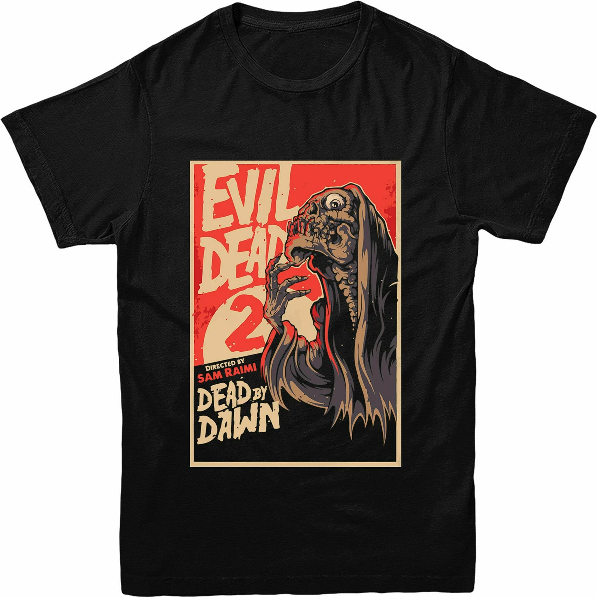 Evil Dead 2 T Shirt Evil Dead 2 Skeleton Horror Gift Unisex Adult Top ...