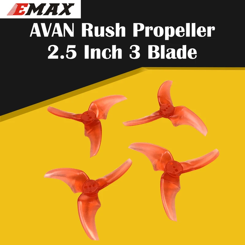 EMAX Avan Rush 2.5 Inch Props 3 Blades Propellers CW CCW for Emax 1106 ...
