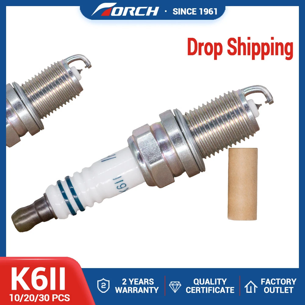 10pcs/lot High Performance Needle Targeted Double Iridium Spark Plug ...