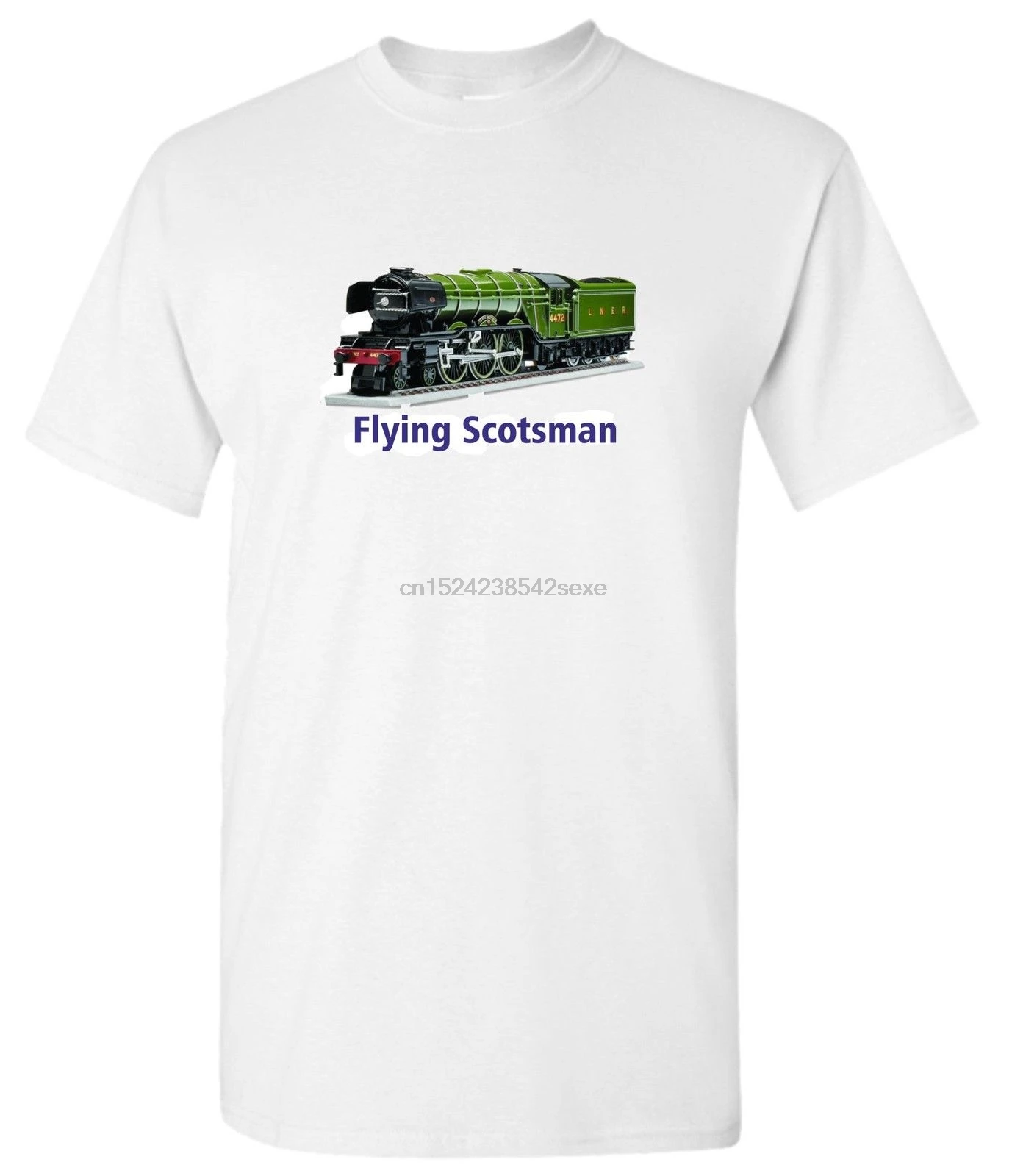 The Flying Scotsman T Shirt Mens Womens Trains Hornby Locomotives Gift ...